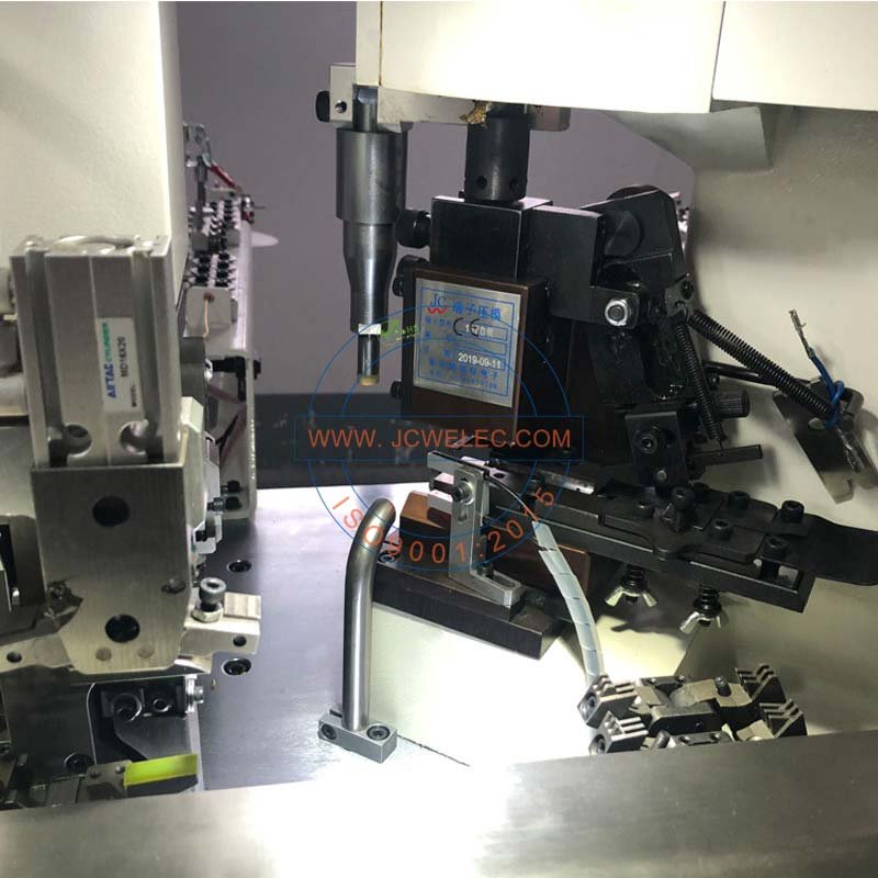 3-Sided Crimping Machine Process 2 Wires & 3 Terminals | JCWelec
