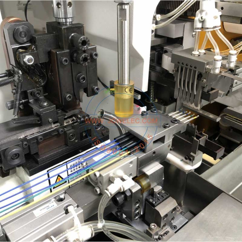 Fully Automatic Wire Crimping and Tinning Machine - JCWelec