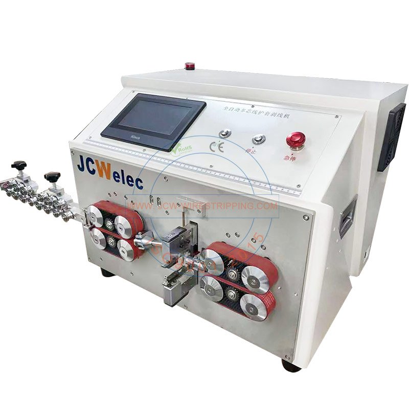 Multicore Cable Cutting and Stripping Machine | JCWelec