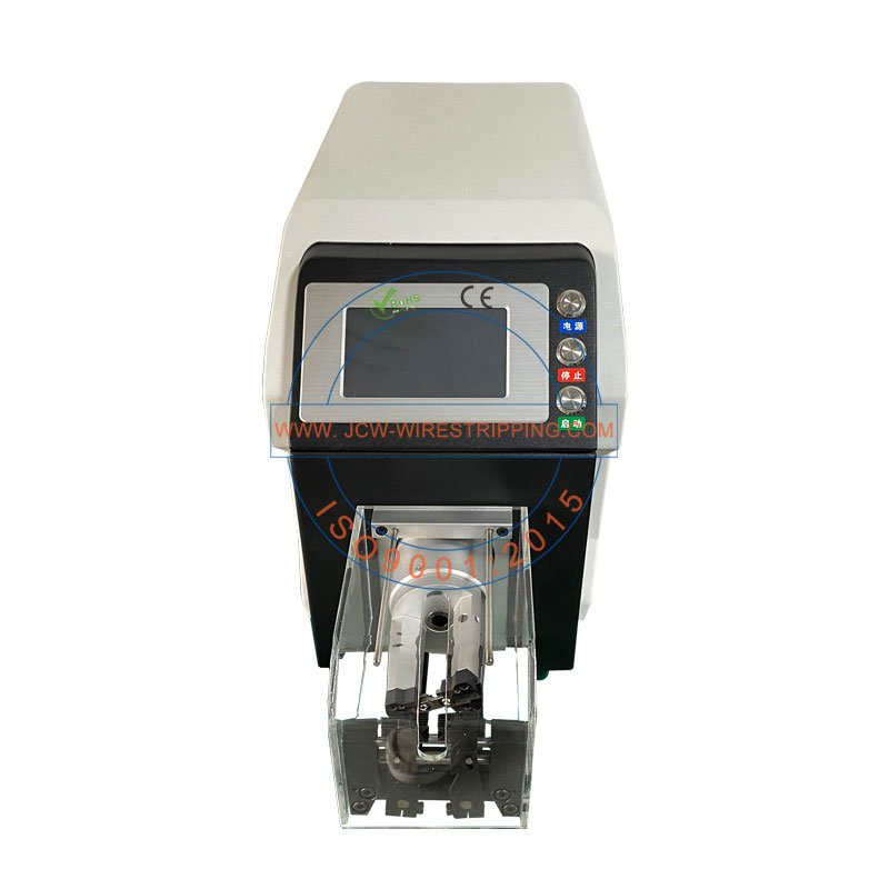 Semi-automatic Coaxial Wire Stripping Machine On Sale | JCWelec