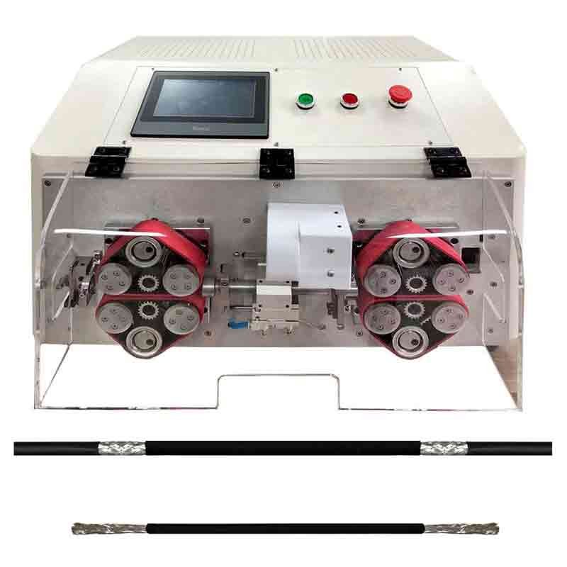 Servo Motorized Cable Cutting to Stripping Machine | JCWelec