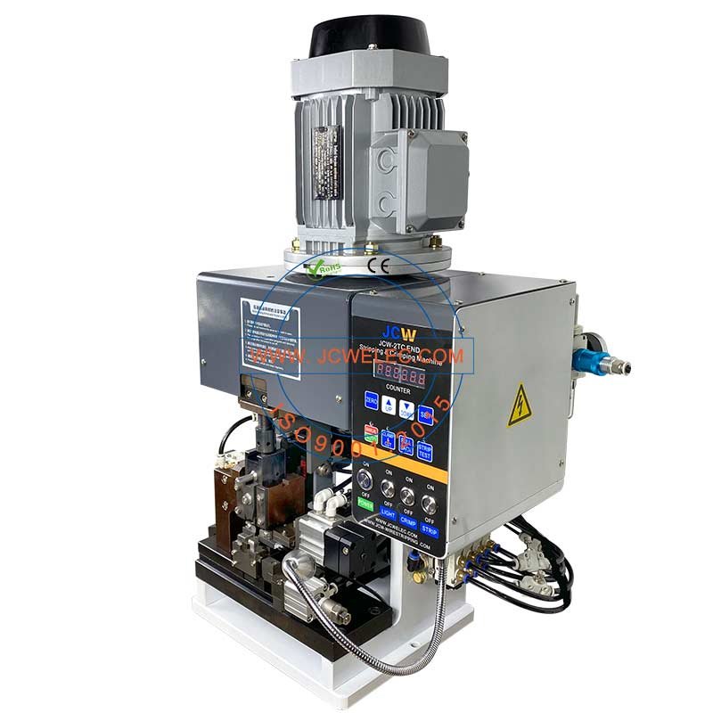 Wire Stripping End-feed Terminal Crimping Machine | JCWelec