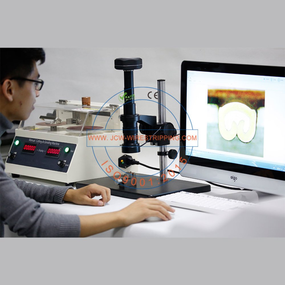 Automatic Wire Terminal Cut Grind Cross-section Analyze丨JCWelec