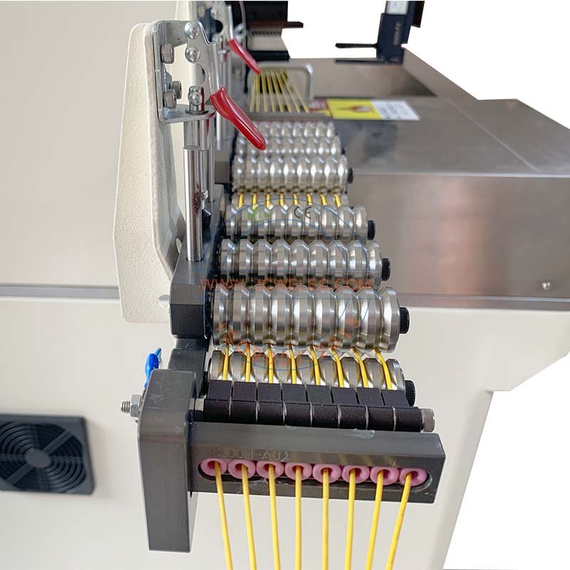 High-end Servo Motorized Automatic Wire Stripping to Tinning Machine ...