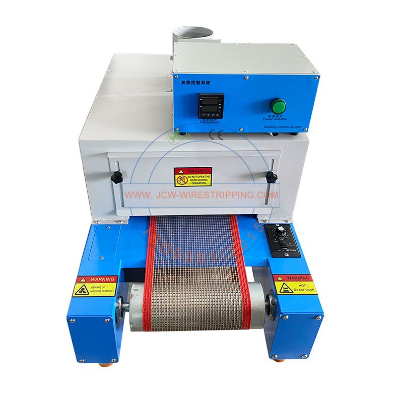 Belt Conveyor Oven Heat Shrink Sleeve Heating Tunnel | JCWelec