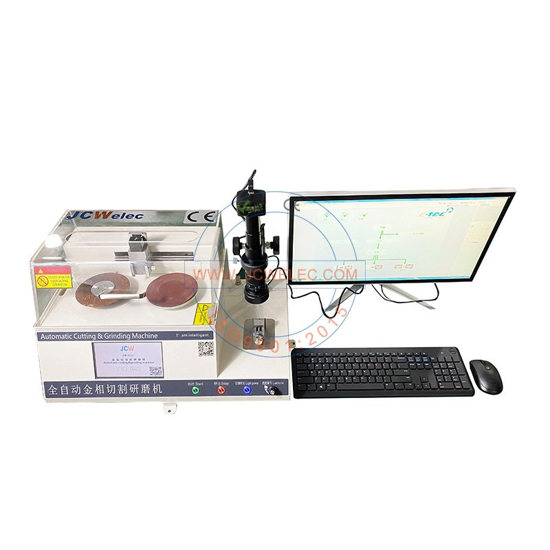 Automatic Wire Terminal Cut Grind Cross-section Analyze丨JCWelec