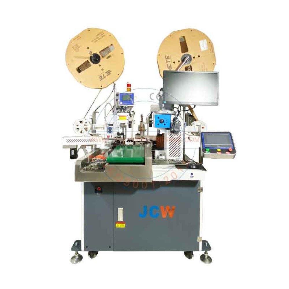 High-end Vision Detect 2-sided Wire Cut Strip and Terminate Machine ...
