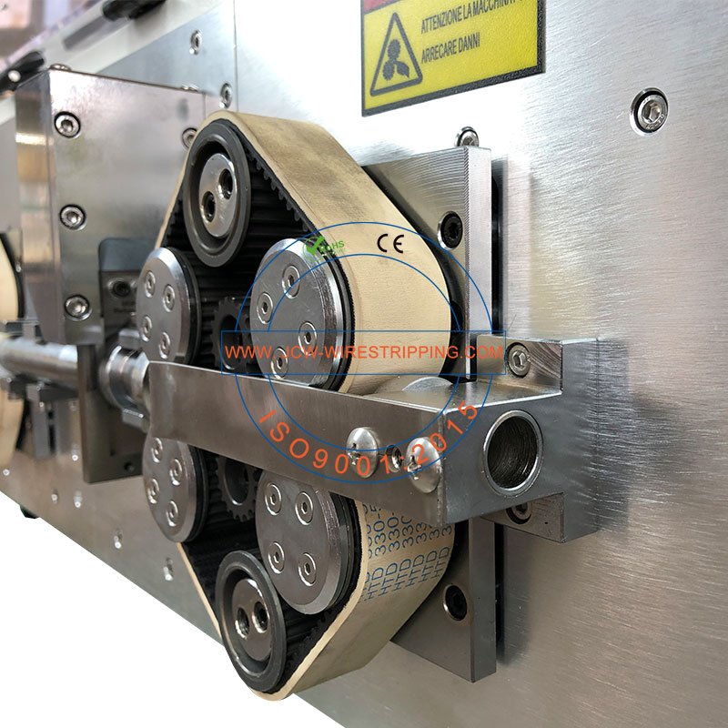 Fully Servo Motorized 16mm O.D. Battery Cable Cut Strip Machine [ 50 ...