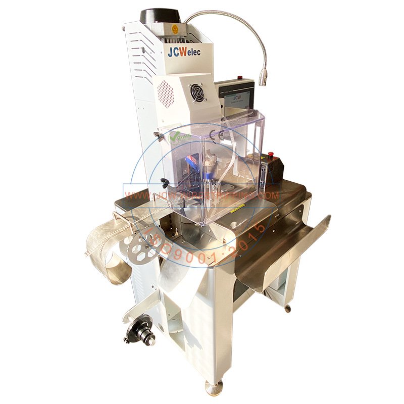 Automatic Multicore Cable Stripping and Crimping Machine | JCWelec