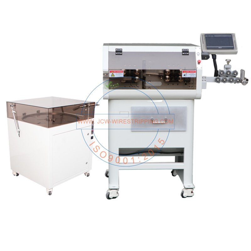 Automatic Cable Cutting Stripping & Winding System | JCWelec