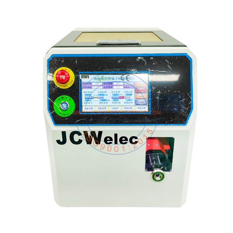 16mm² Wire Ferrule / Deutsch Solid Contact Crimping Machine | JCWelec