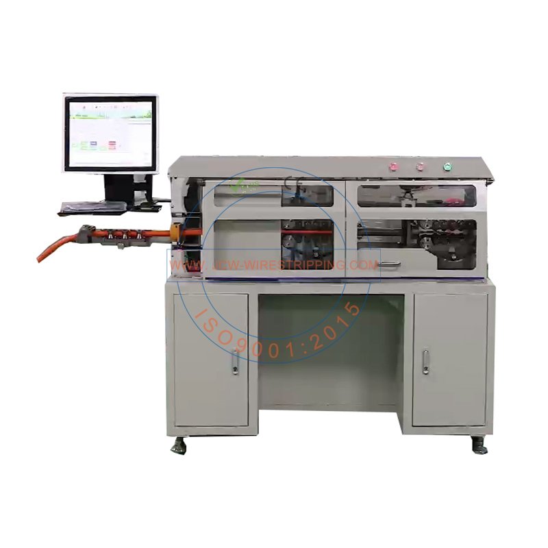 EV Charging Cable Cutting Stripping Machine | JCWelec