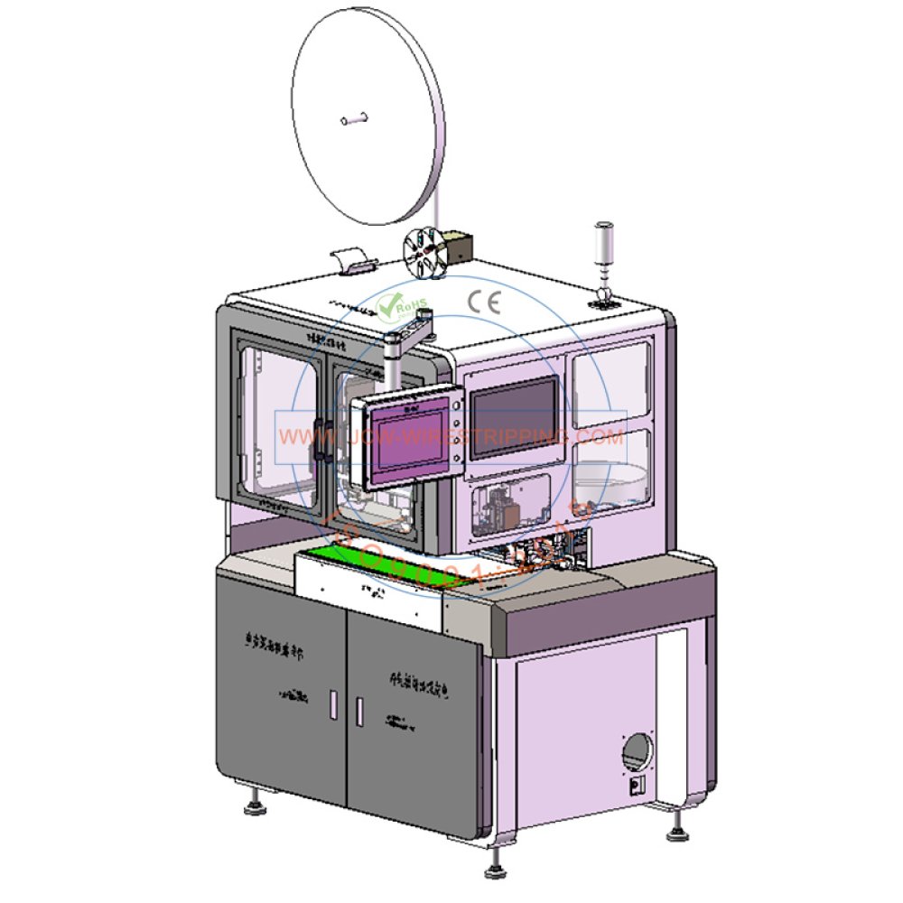 Multi-conductor Cable Connector Housing Assembly Machine | JCWelec