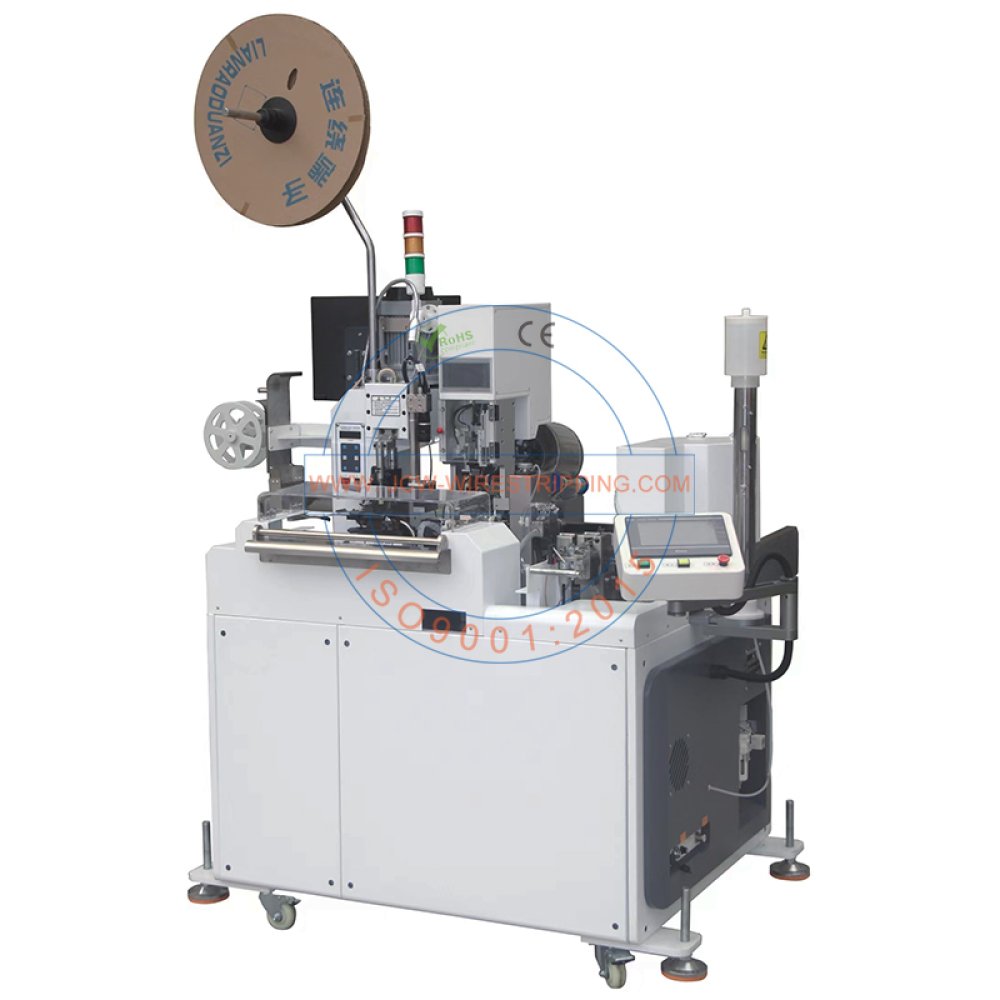 Automatic Single Head Terminal Crimping Seal Insertion Machine | JCWelec