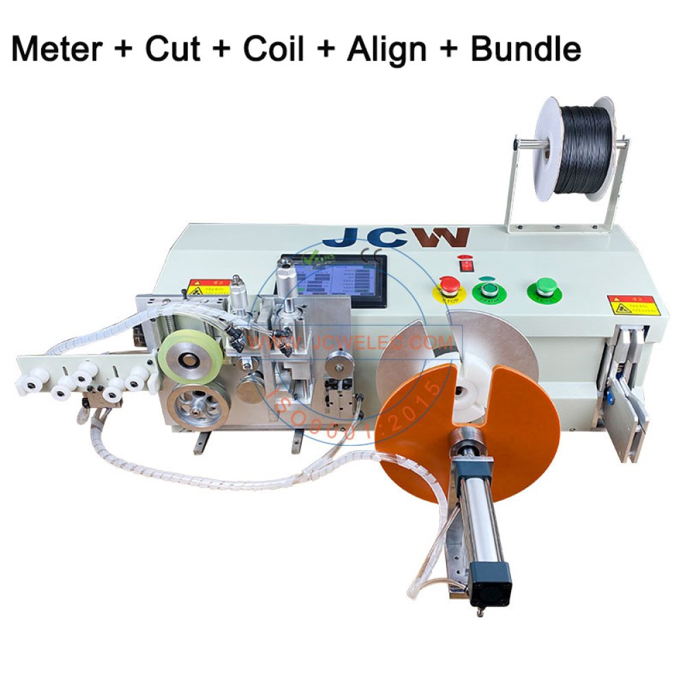 Cable Measuring Winding Cutting and Bundling Machine JCWelec