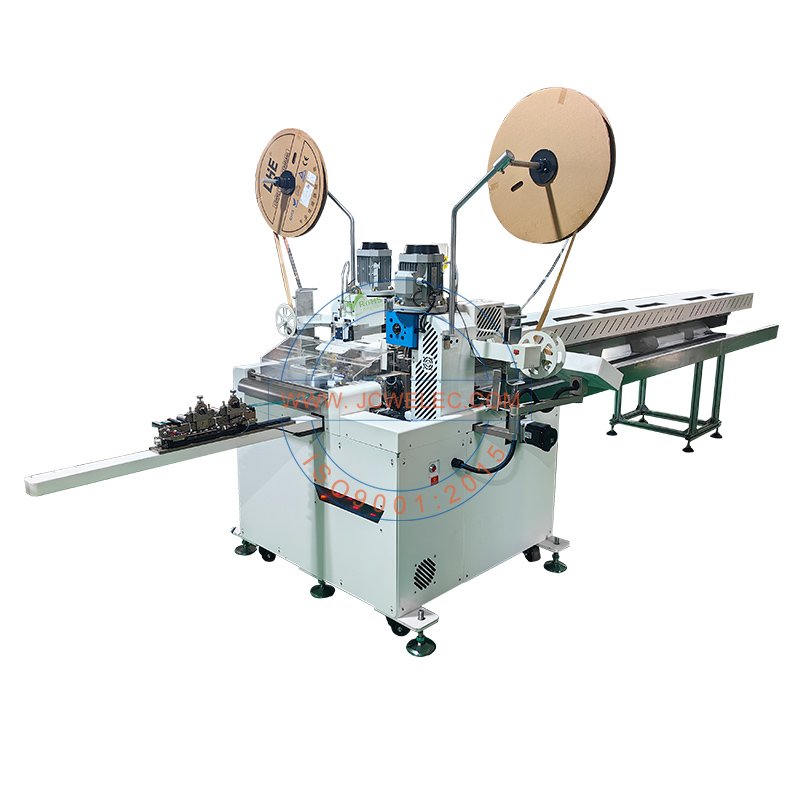 Fully Automatic Ribbon Cable Crimping Tinning Machine | JCWelec