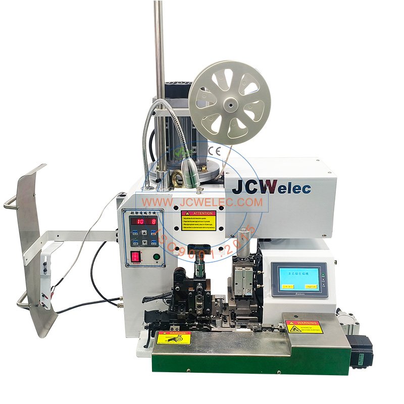 Versatile Multicore Cable Strip & Crimp Machine | JCWelec