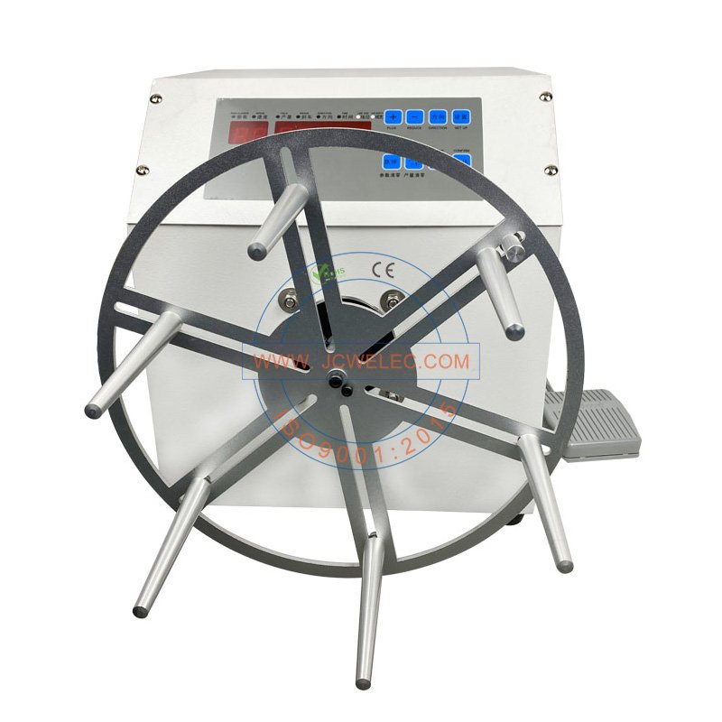Semi-auto Cable Rewinding Machine ( Coil Diameter 50-280mm ) | JCWelec