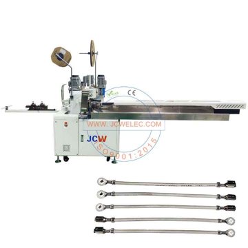 Fully-auto 5 Wire Stripping & Terminal Crimping Machine | JCWelec